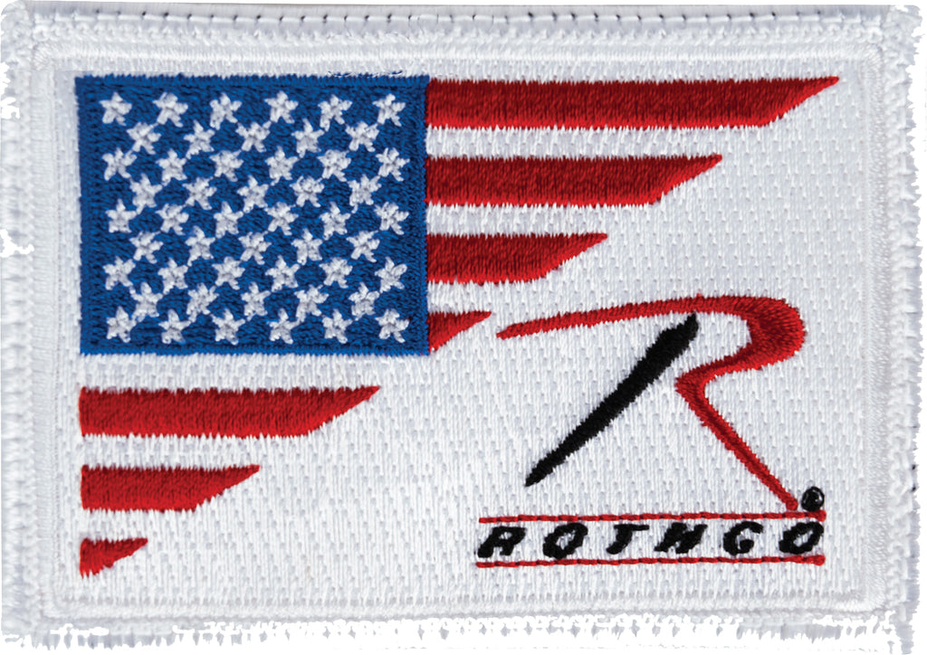 Red/White/Blue Logo US Flag Patch - Galaxy Army Navy