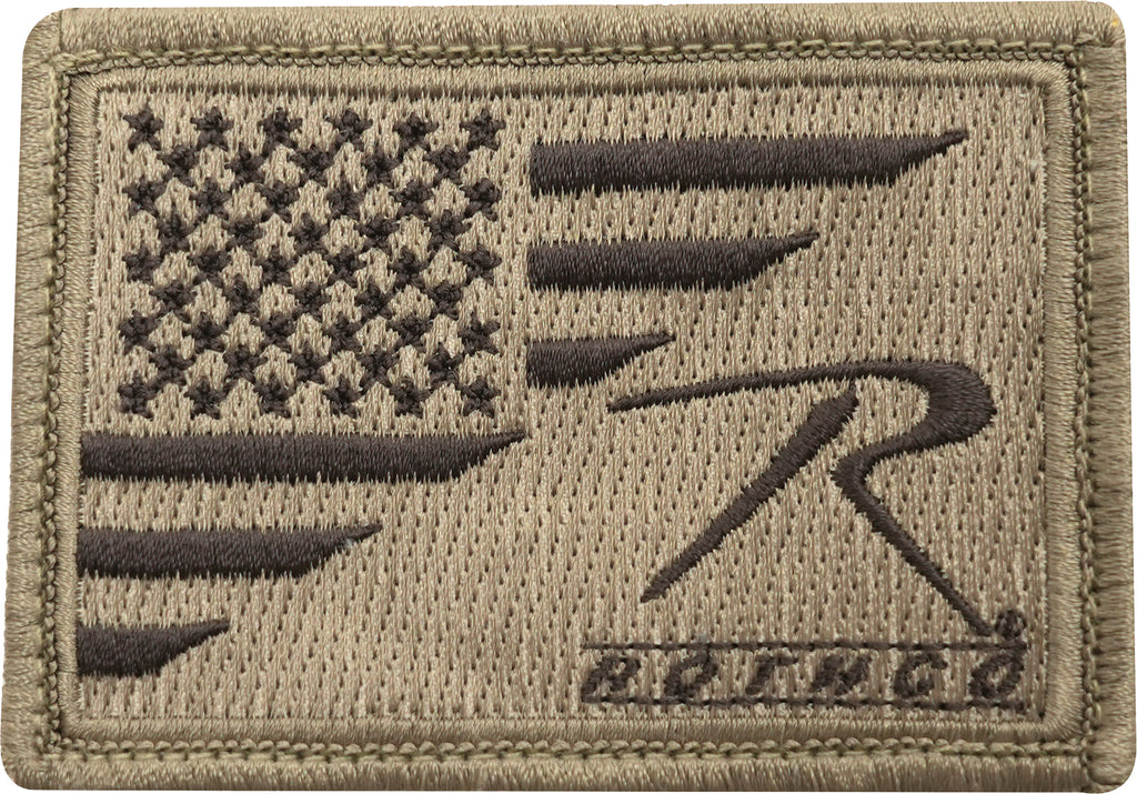 Coyote Brown Logo US Flag Patch - Galaxy Army Navy