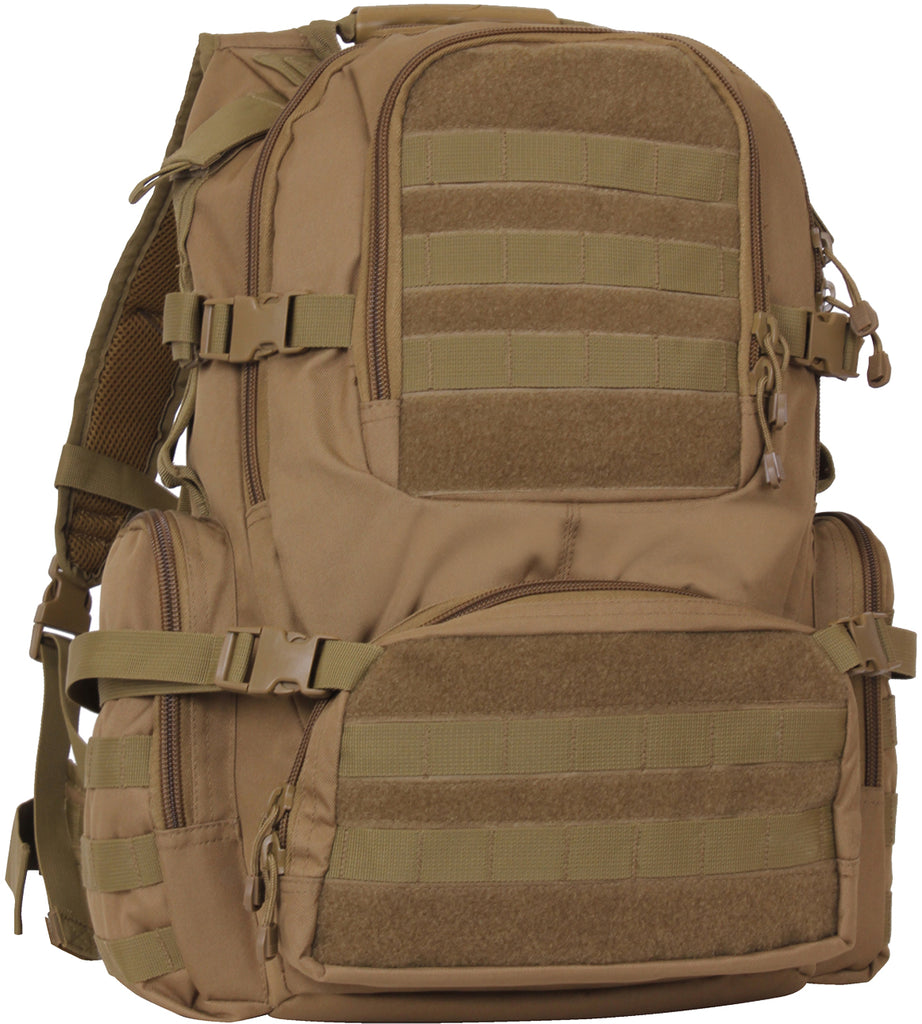Coyote Brown Large Tactical Assault Pack MOLLE Military Backpack ...