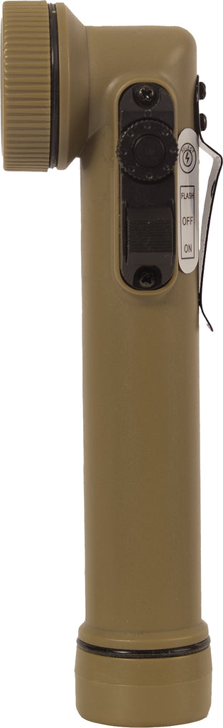 Coyote Brown Mini LED Flashlight - Galaxy Army Navy