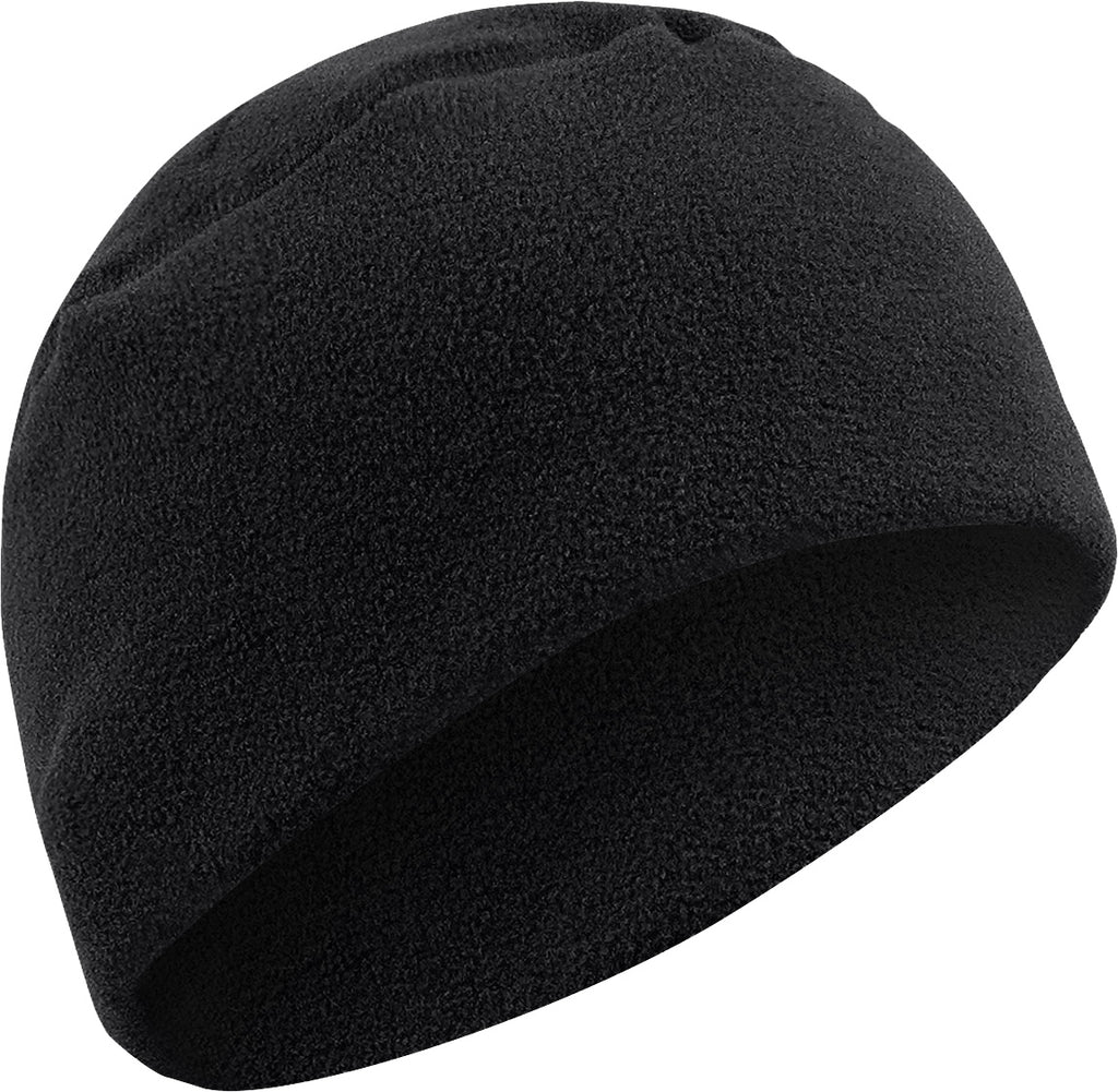 Black - Military Polar Fleece Watch Cap - Galaxy Army Navy
