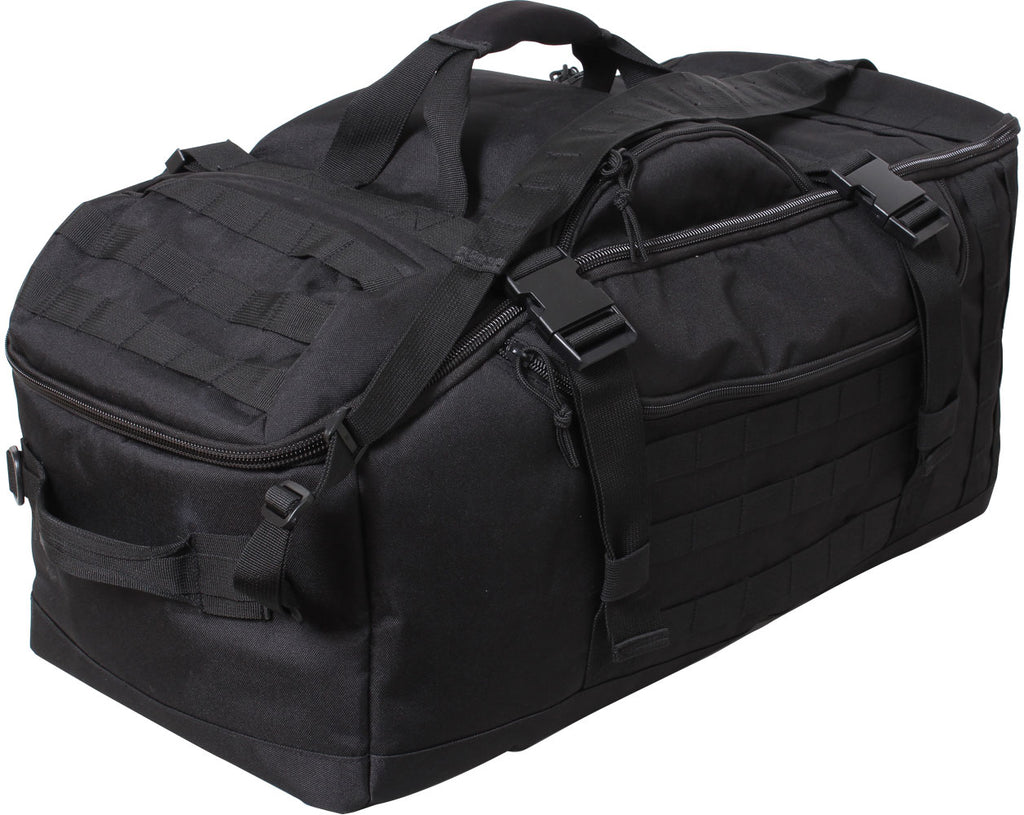 Black 3-In-1 Convertible Mission Bag - Galaxy Army Navy