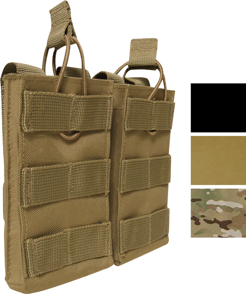 MOLLE Open Top Double Mag Pouch - Galaxy Army Navy