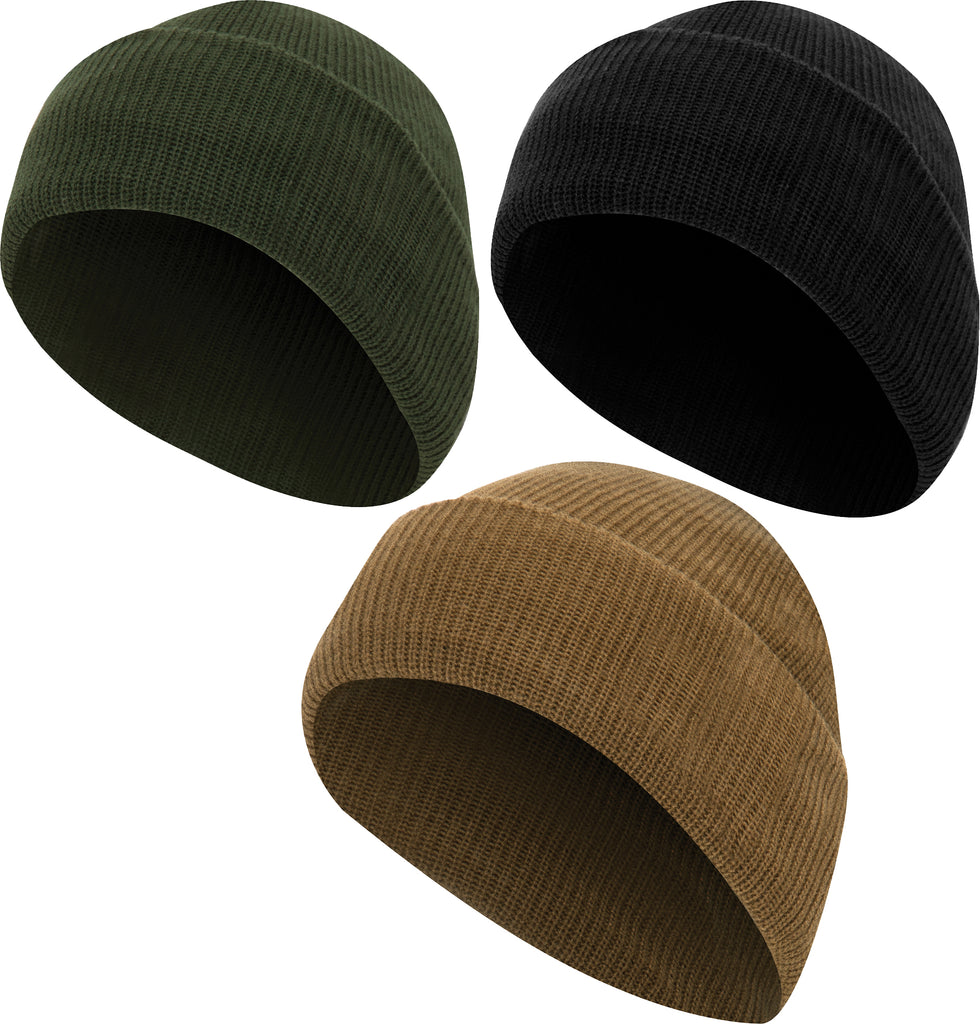 Wind and Waterproof Insulated Acrylic Watch Cap - Galaxy Army Navy