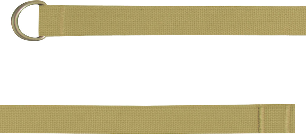 Khaki - Military D-Ring Expedition Belt - Galaxy Army Navy