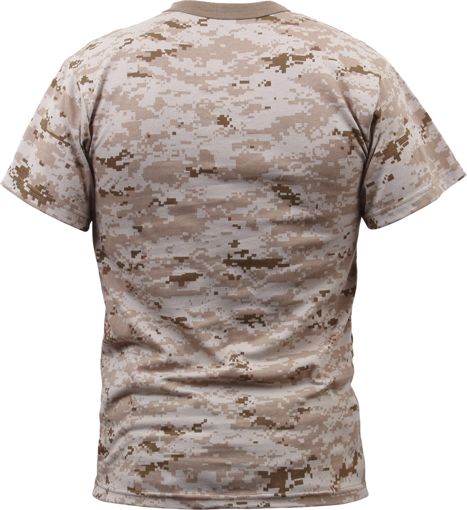 Desert Digital Camo Military T-Shirt - Galaxy Army Navy
