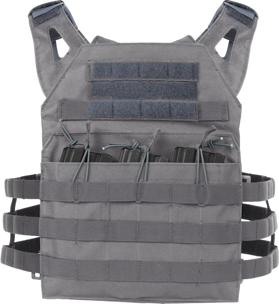 Grey - Lightweight Armor Plate Carrier Vest - Galaxy Army Navy
