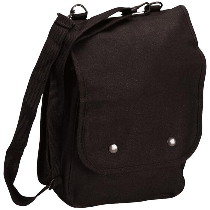 Black - Military Map Case Shoulder Bag - Galaxy Army Navy