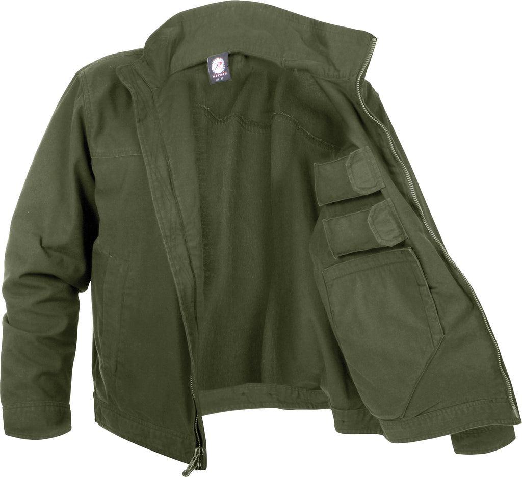 Olive Drab - Lightweight Concealed Carry Jacket - Galaxy Army Navy