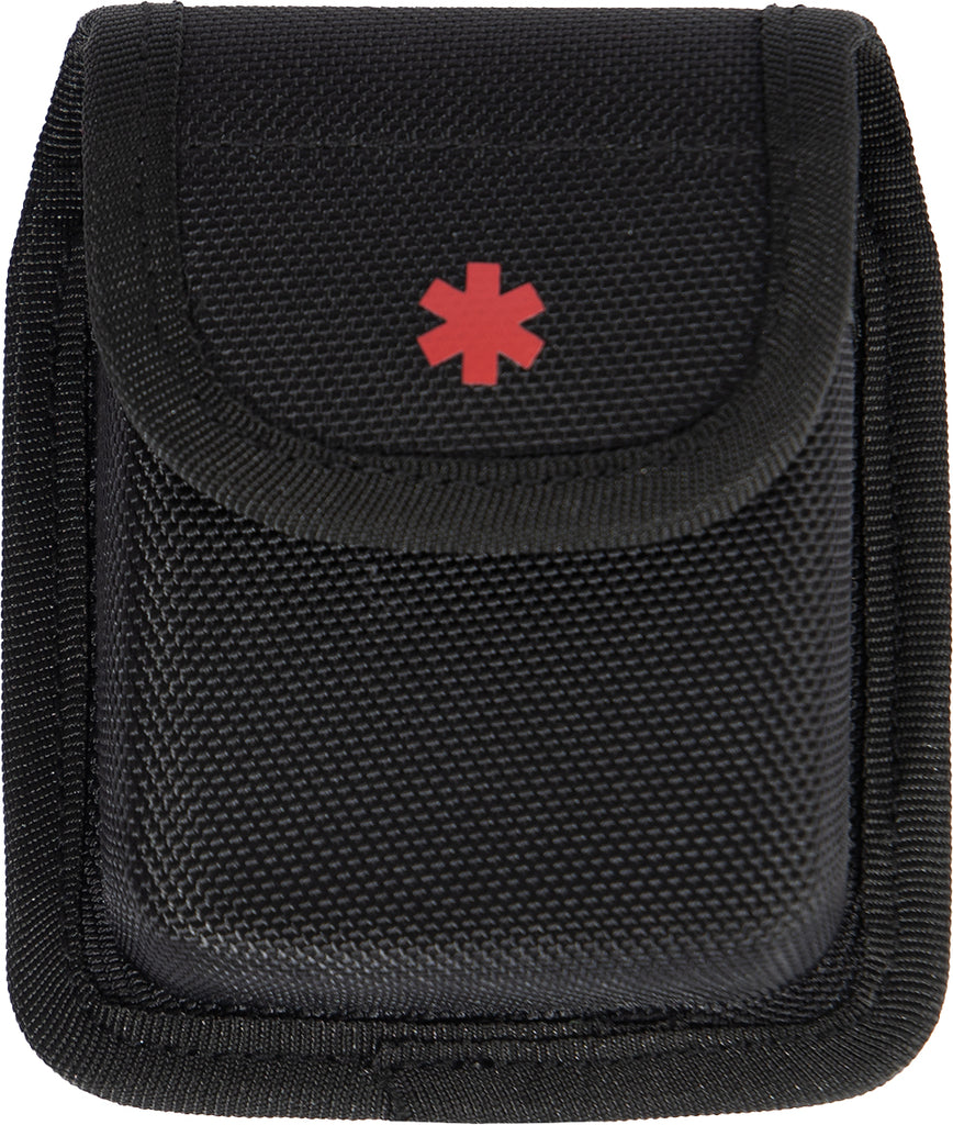 Black - Narcan Nasal Spray Pouch Long Duty Belt Pouch - Galaxy Army Navy