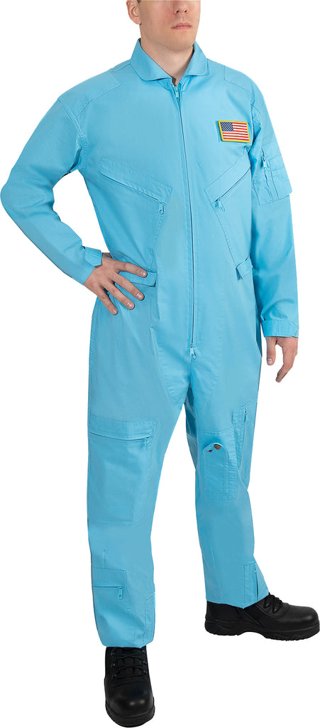 Light Blue - US Air Force Style Flight Suit - Galaxy Army Navy