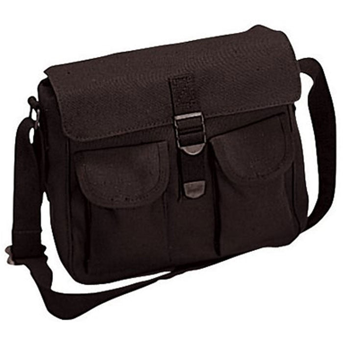 Black - Army Ammo Shoulder Bag - Galaxy Army Navy