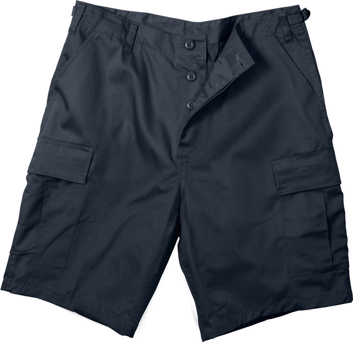 Midnight Blue - Military Cargo BDU Shorts - Polyester Cotton Twill ...