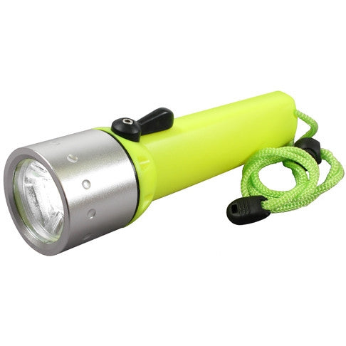 Yellow - Tactical Diving Marine Flashlight - Galaxy Army Navy
