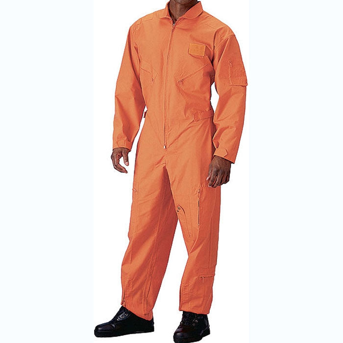 Orange - US Air Force Style Flight Suit - Galaxy Army Navy
