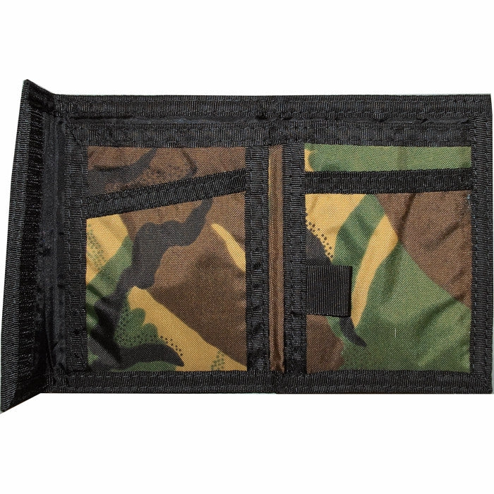 Woodland Camouflage - Military Commando Wallet - Galaxy Army Navy