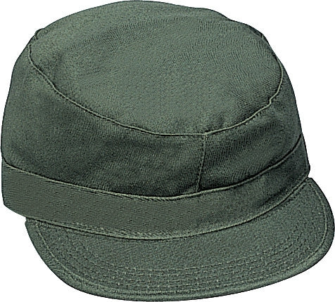 Olive Drab - Military Fatigue Cap - Polyester Cotton - Galaxy Army Navy