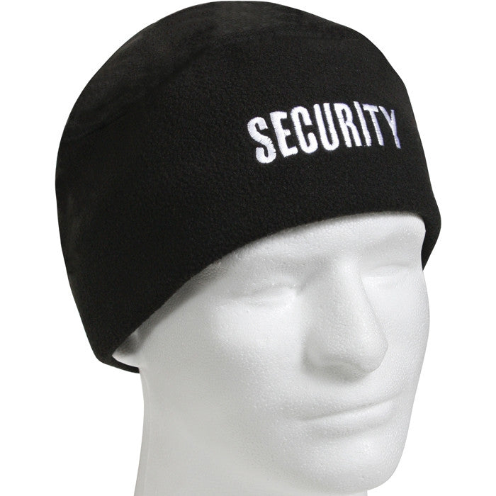 Black - SECURITY Polar Fleece Watch Cap - Galaxy Army Navy