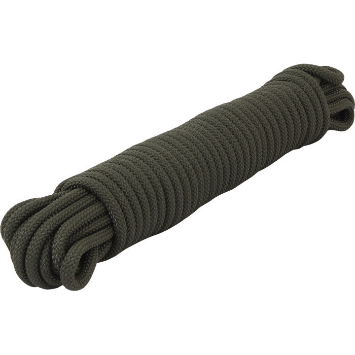 Olive Drab - General Purpose Utility Rope 100' - Polypropylene USA Made ...