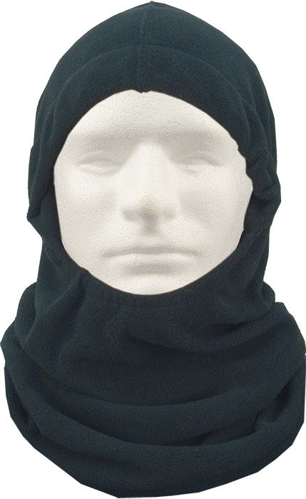 Black - Polar Fleece Adjustable Balaclava - Galaxy Army Navy