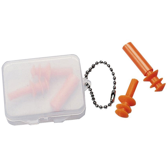 Orange - Genuine GI Uncorded Reusable Military Ear Plugs - Galaxy Army Navy