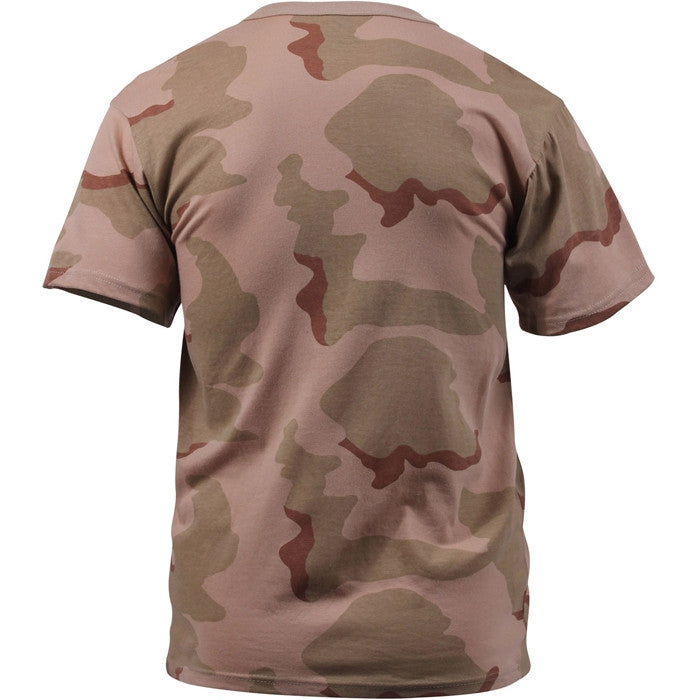 Tri-Color Desert Camouflage - Military T-Shirt - Galaxy Army Navy