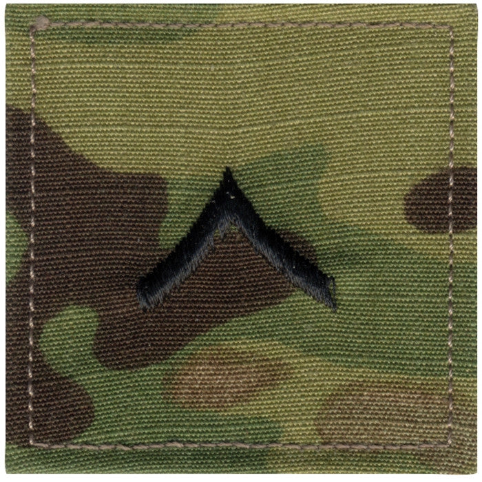 Multicam Camouflage - Military Private Insignia Patch PVT - Galaxy Army ...