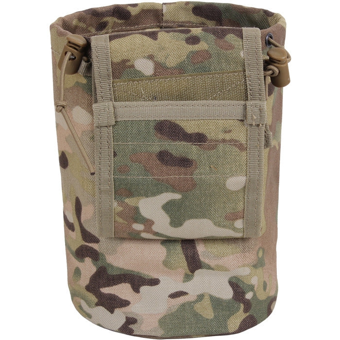 Multicam Camouflage - Tactical MOLLE Roll Up Utility Dump Pouch ...
