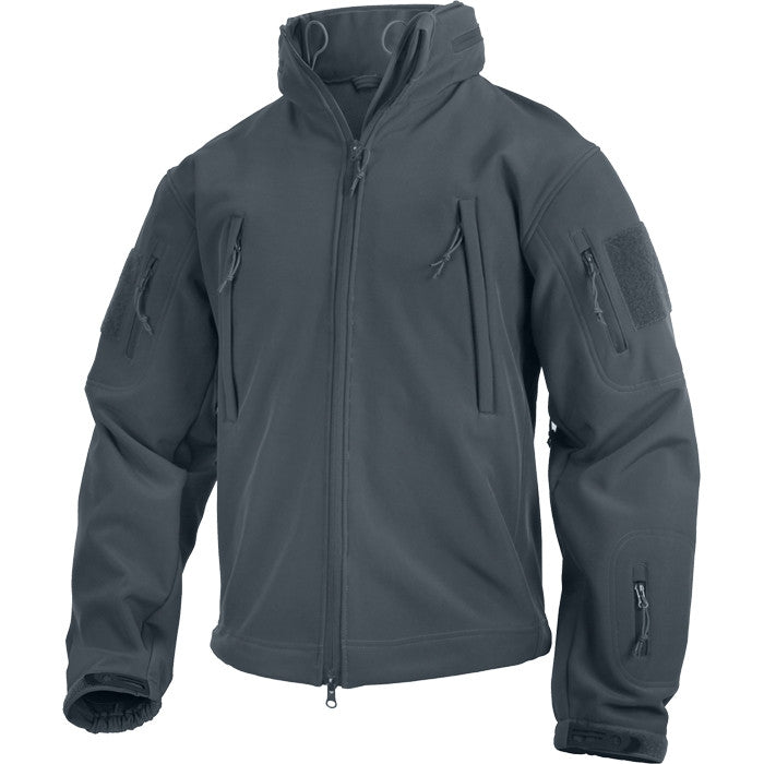 Gun Metal Grey - Tactical Special Operations Soft Shell Jacket - Galaxy ...