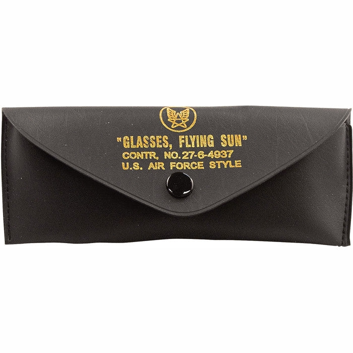Mirror Lenses - US Air Force Style Aviator Sunglasses with Case ...