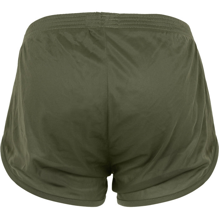 Olive Drab - Army Physical Training Ranger PT Shorts - Galaxy Army Navy